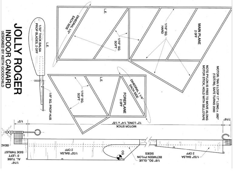 Jolly Roger Full-Size Plan – Stealth Squadron FAC#49